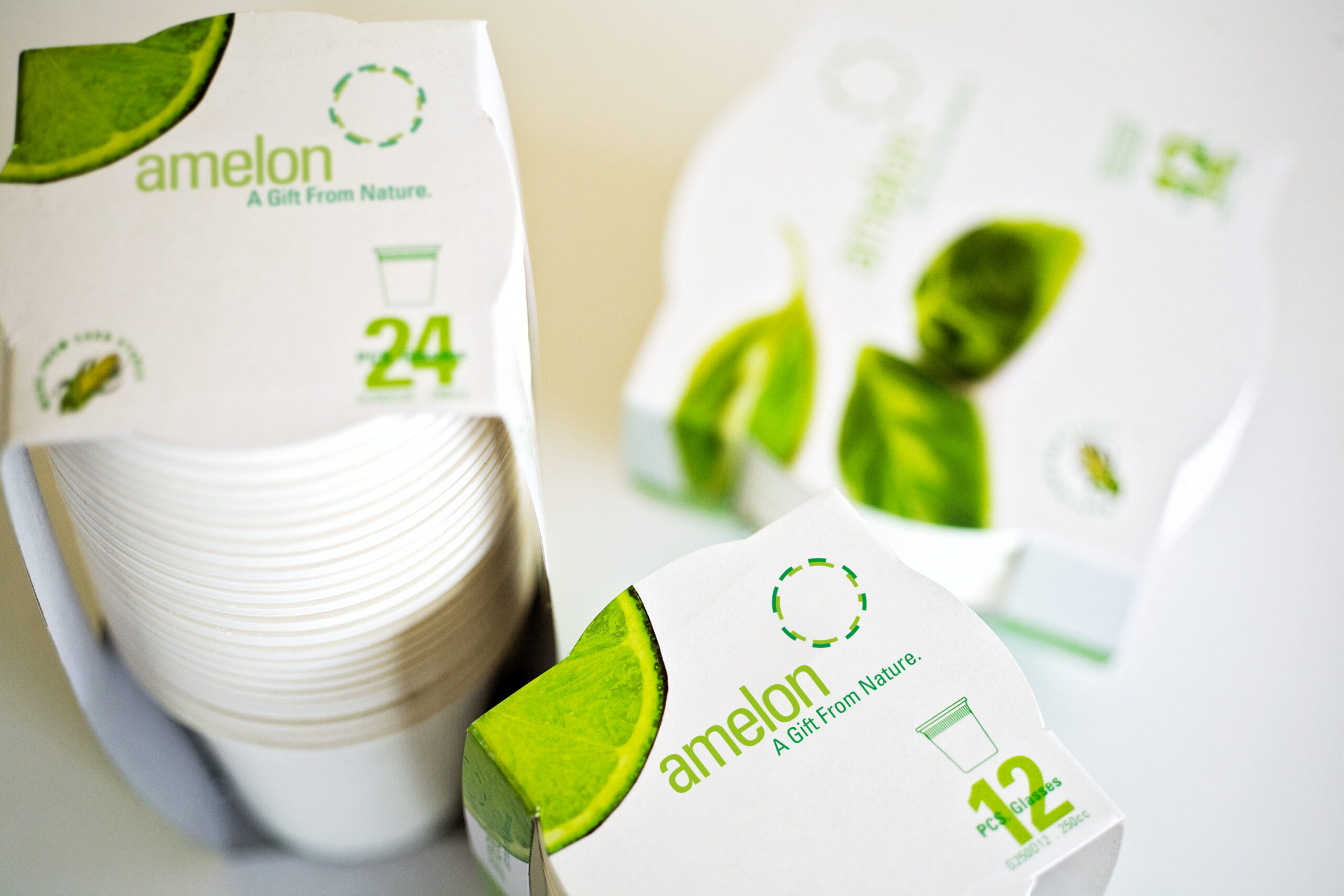 Amelon Biodegradables - Studio Abbasi Design Associates
